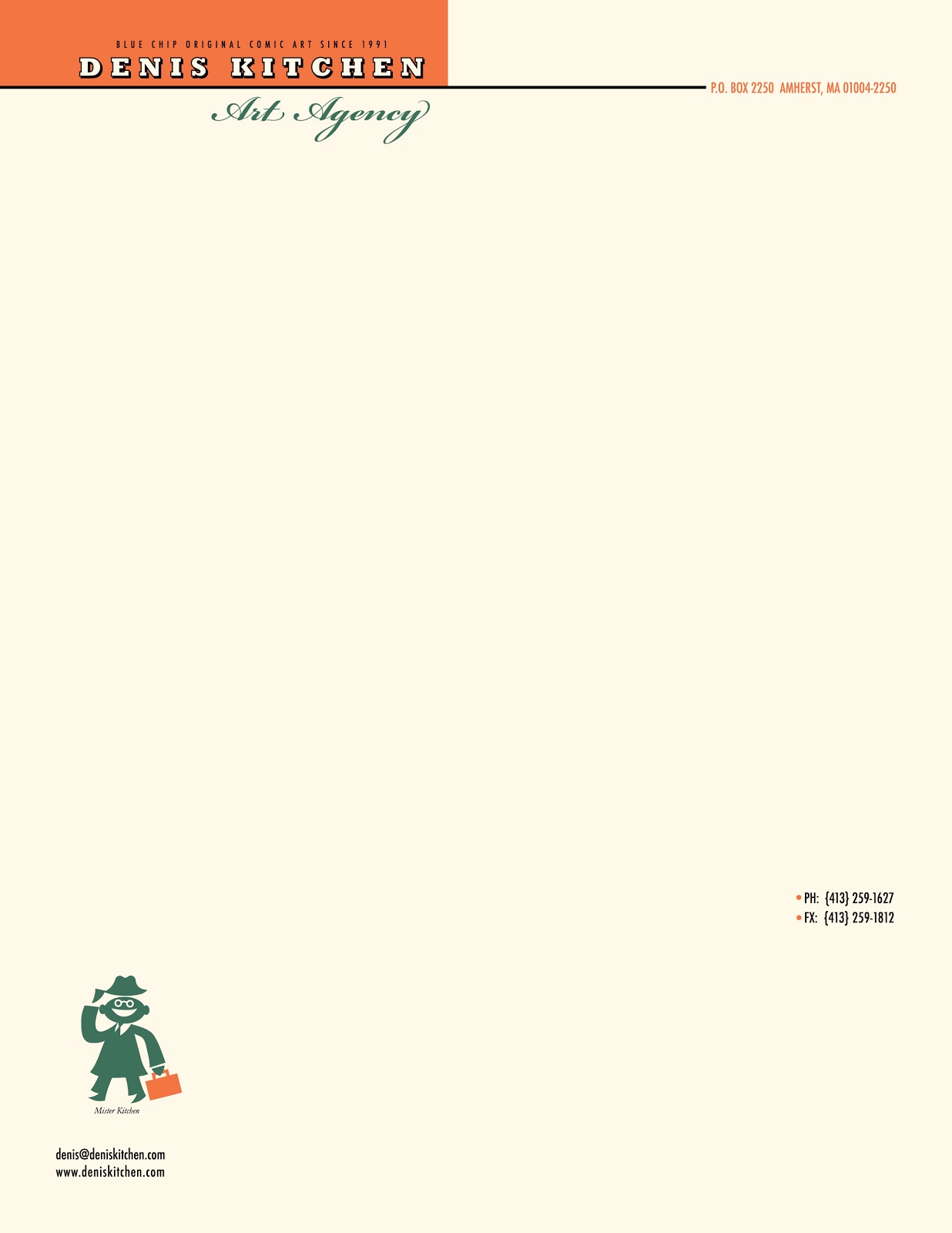 Retro Randy: Denis Kitchen Identity