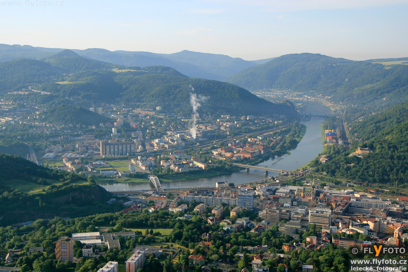 FLyFOTO letecká fotografie a video: Ústí nad Labem