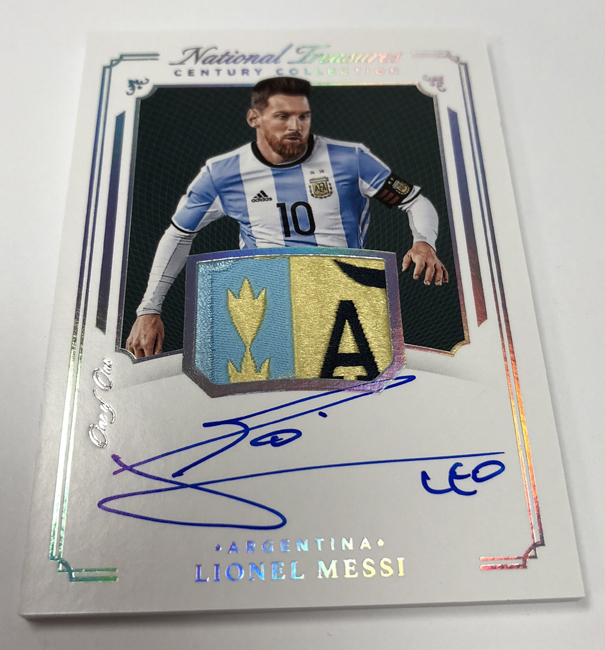 Sports Cards Plus Store Blog: 2018 NATIONAL TREASURES SOCCER ($495 per ...