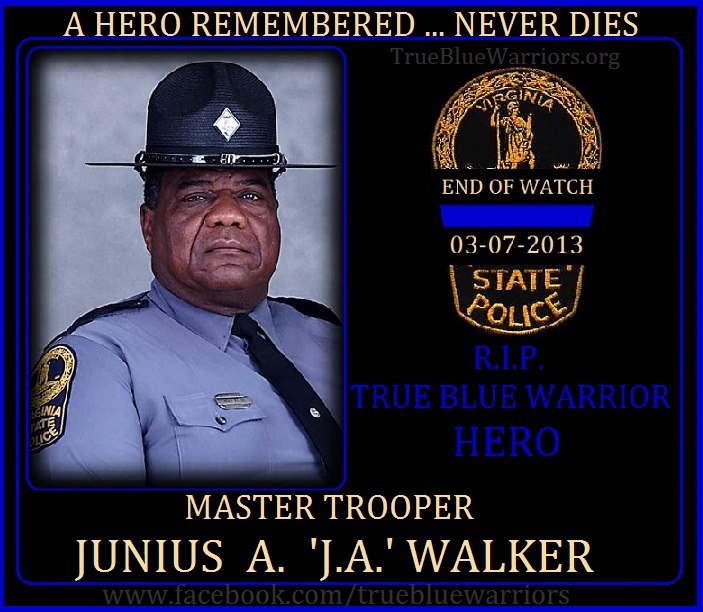 HEALING HEARTACHES, STORIES OF LOSS AND LIFE: VA STATE POLICE, The Thin ...