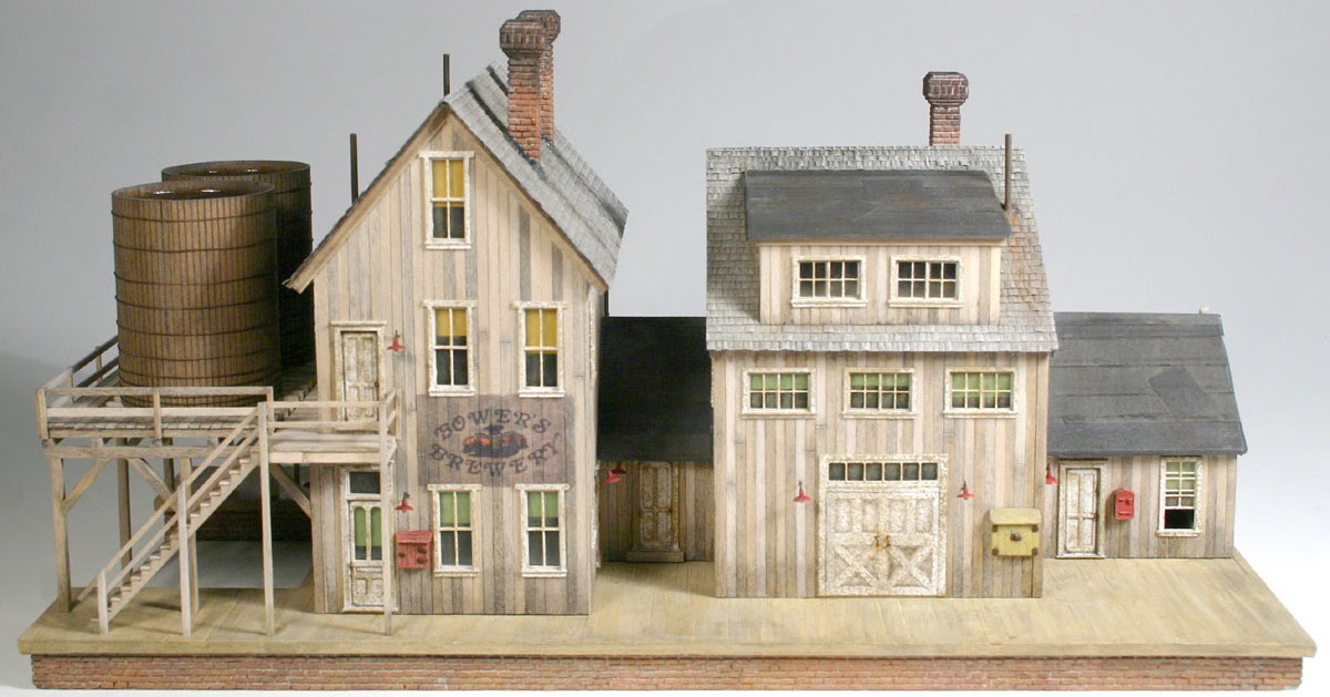Vilius's scale modeling endeavors: Building Bower's Brewery by ...