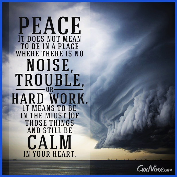 "Go and sell what you have.": NO GOD, NO PEACE. KNOW GOD. KNOW PEACE.