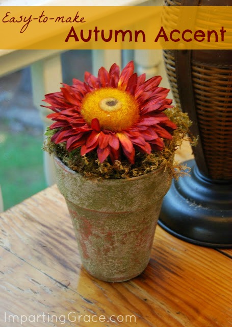 Imparting Grace: The easiest fall accent