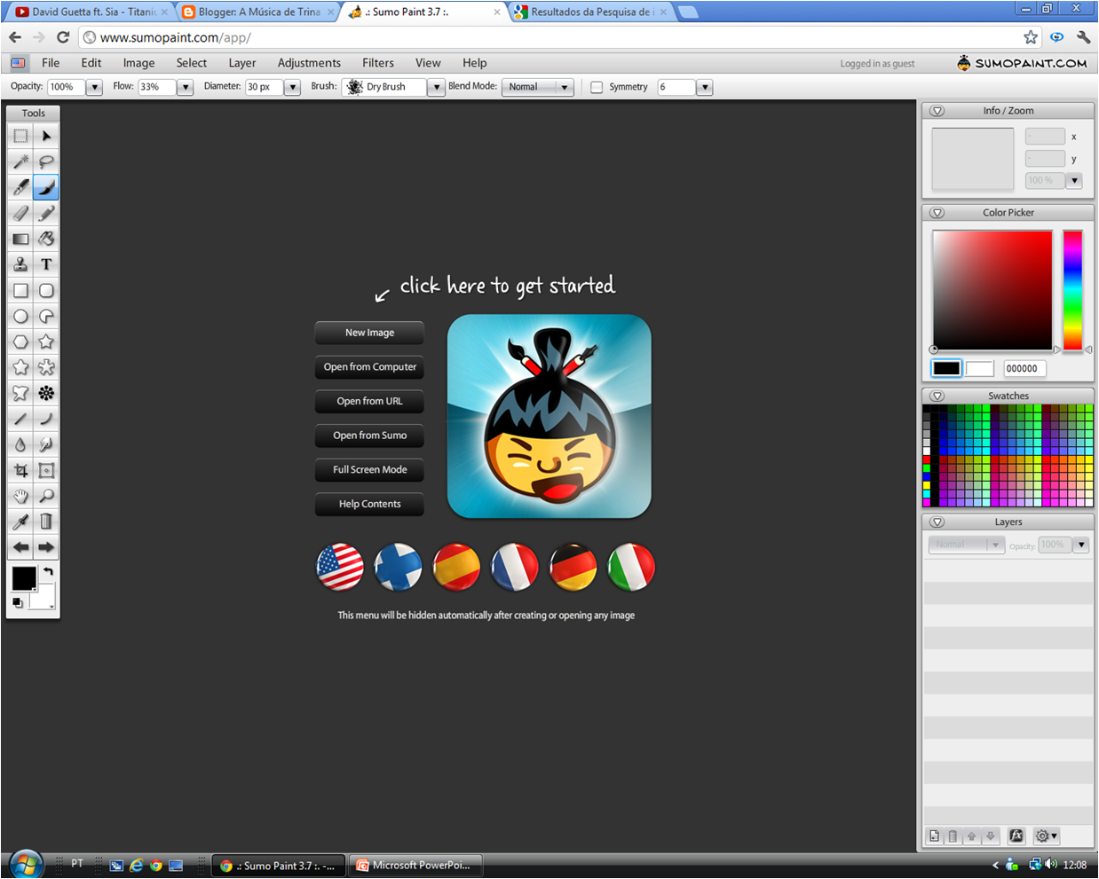 Blogui Dúh Sami: Aprenda A Desenhar no Sumo Paint!