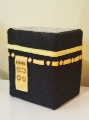 Coolness of Eyes: Our miniature Kaaba is ready now..