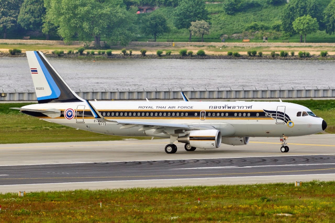 Thailandscale144: AIRBUS A320-214SL # 60203 / HS-TYT, RTAF