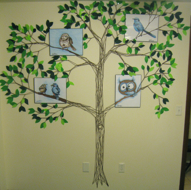 Kandeart.com blog!: Baby's First String Tree - A How-To Post