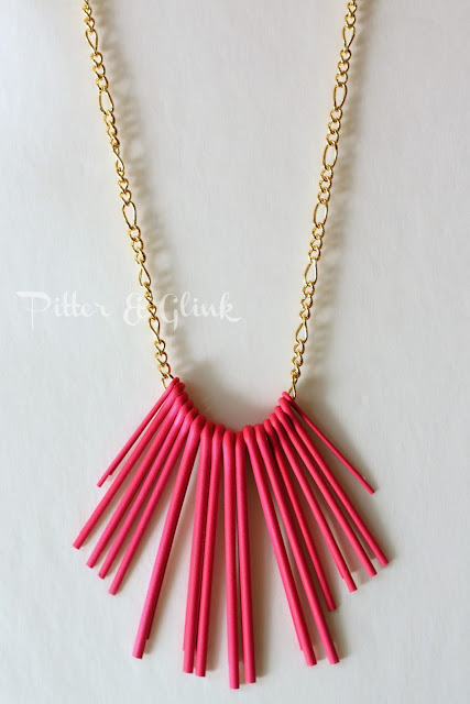 PitterAndGlink: {Neon Statement Necklace}