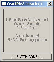 5w4: Cracking fundamentals based on the example of CrackMe2 by massh^CookieCrK (W32Dasm version)