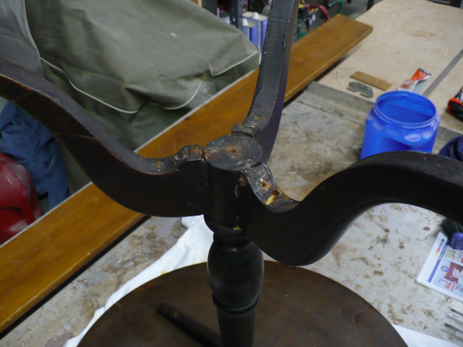 Frontier Furniture Repair and Restoration: Mahogany Tip-Top Pedestal Table