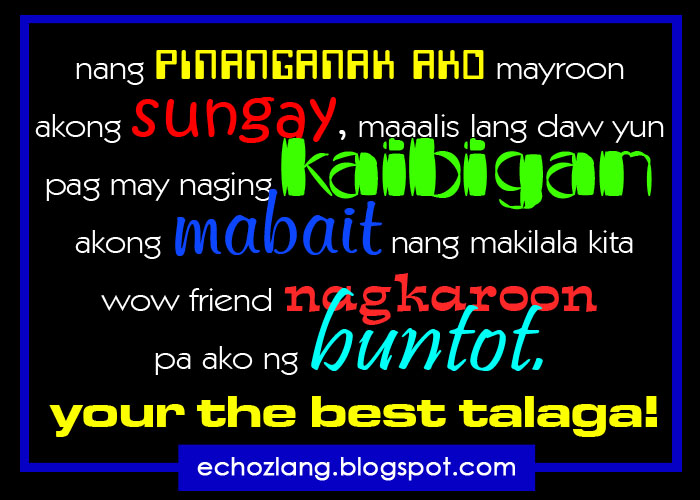 Nang pinanganak ako mayroon akong sungay, maalis lang daw yun pag may ...