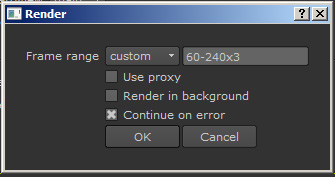 VfxNote: NUKE Render Every other