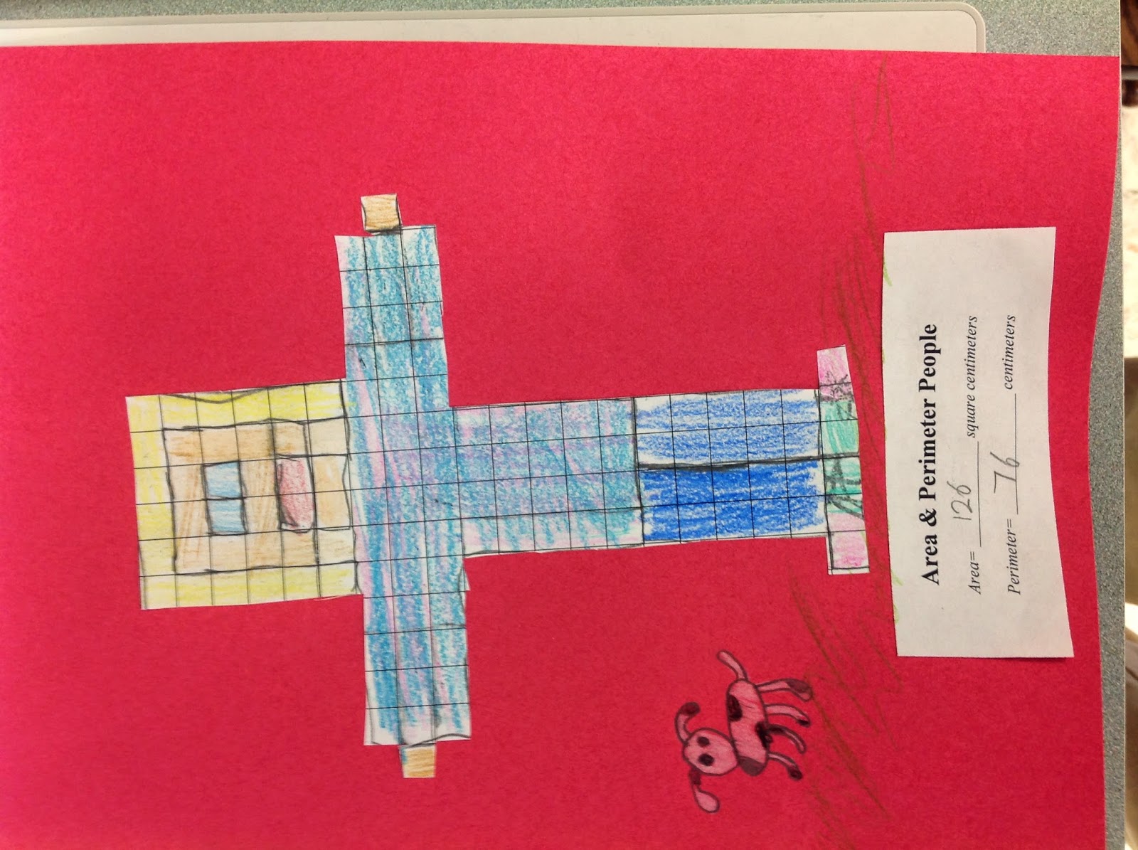 Team Adams' Classroom: Area and Perimeter People