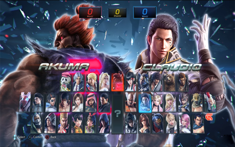 Tekken 1 Characters List