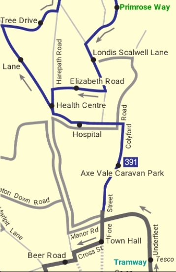 Public Transport Experience: GoTimetable Seaton (3)