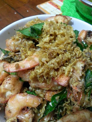 Homemade Meals for Children: Dry Butter Prawns by Yee SuJuen