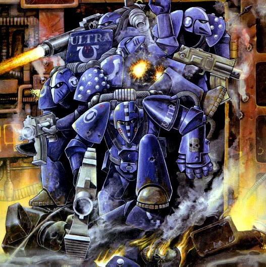 Project Anvil: Oldhammer: Inspiration: Art of 40K