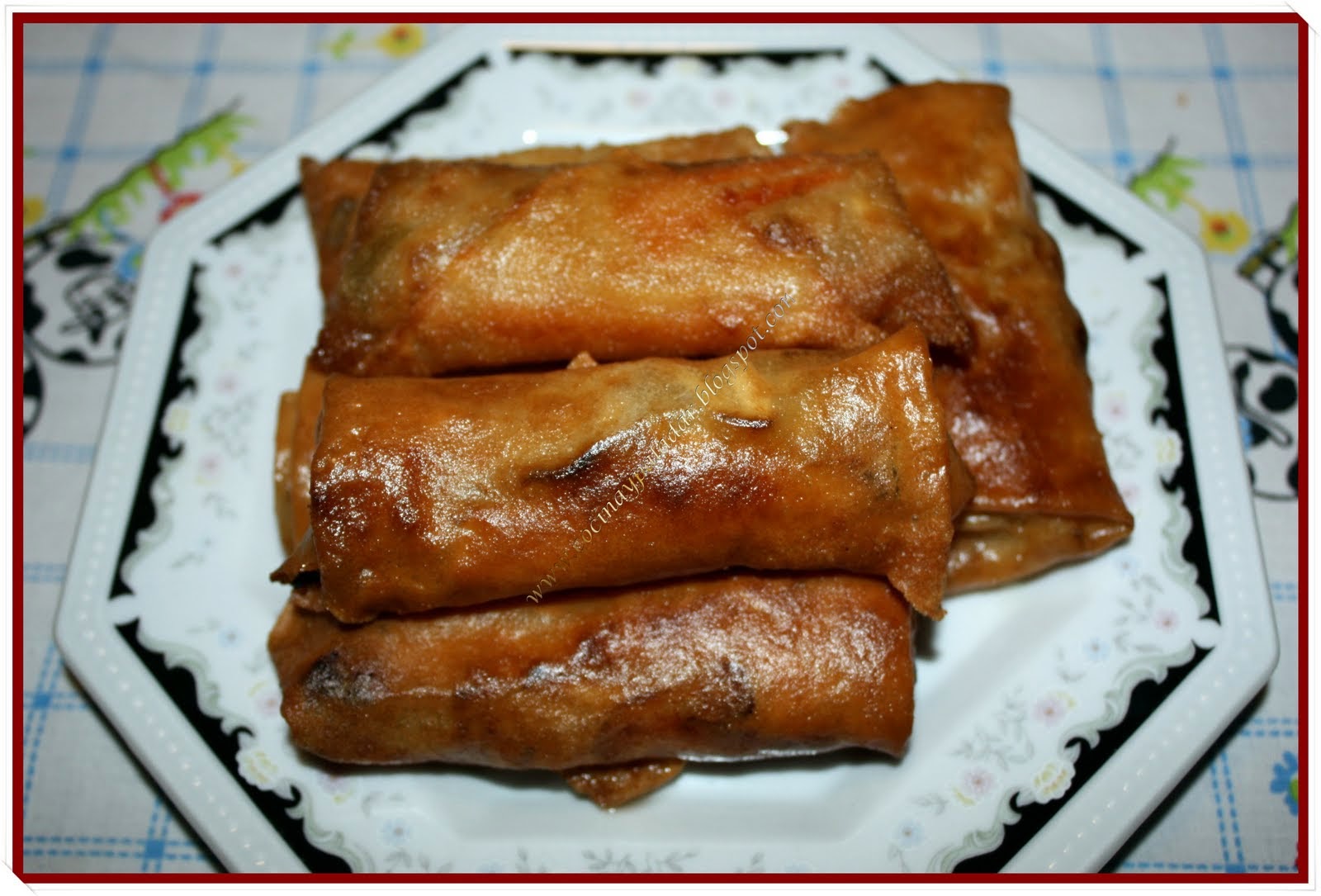 Rollos primavera vegetales