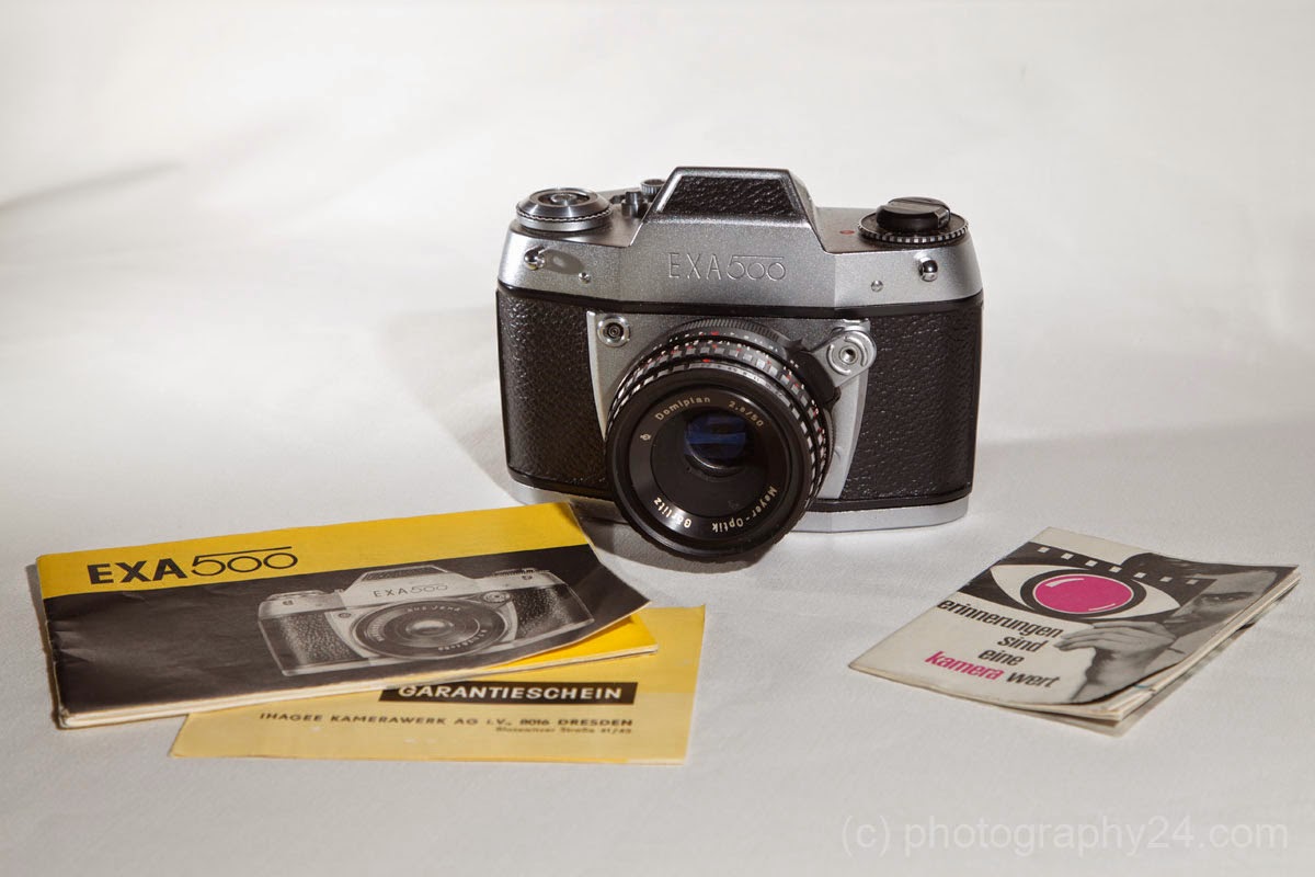 Classic Panorama Photography: Camera Collection: EXA 500
