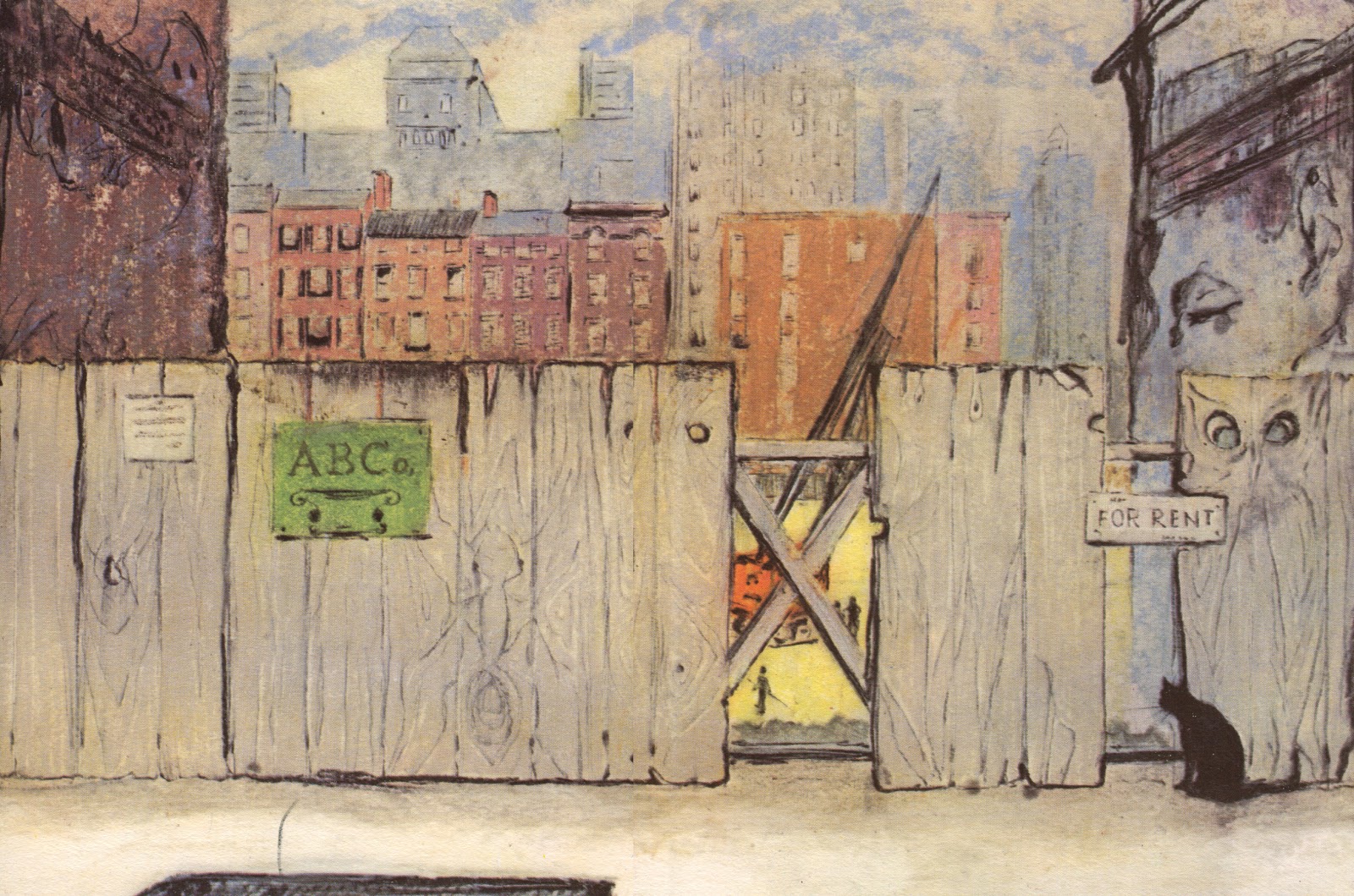 City Windows, by Margaret and Gilbert Riswold (1973) | Sweet Juniper's ...