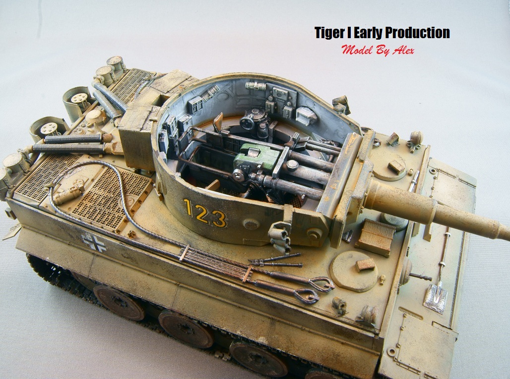 Alex's Model: Tiger I Early Production