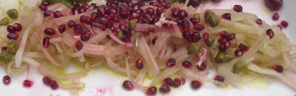 LA COCINA PLURAL: CARDO ROJO DE ÁGREDA EN ENSALADA