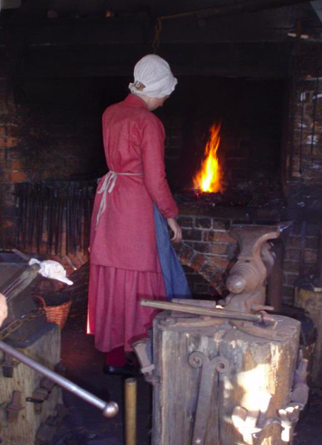 Two Nerdy History Girls: What a Woman Blacksmith Wore, c. 1775
