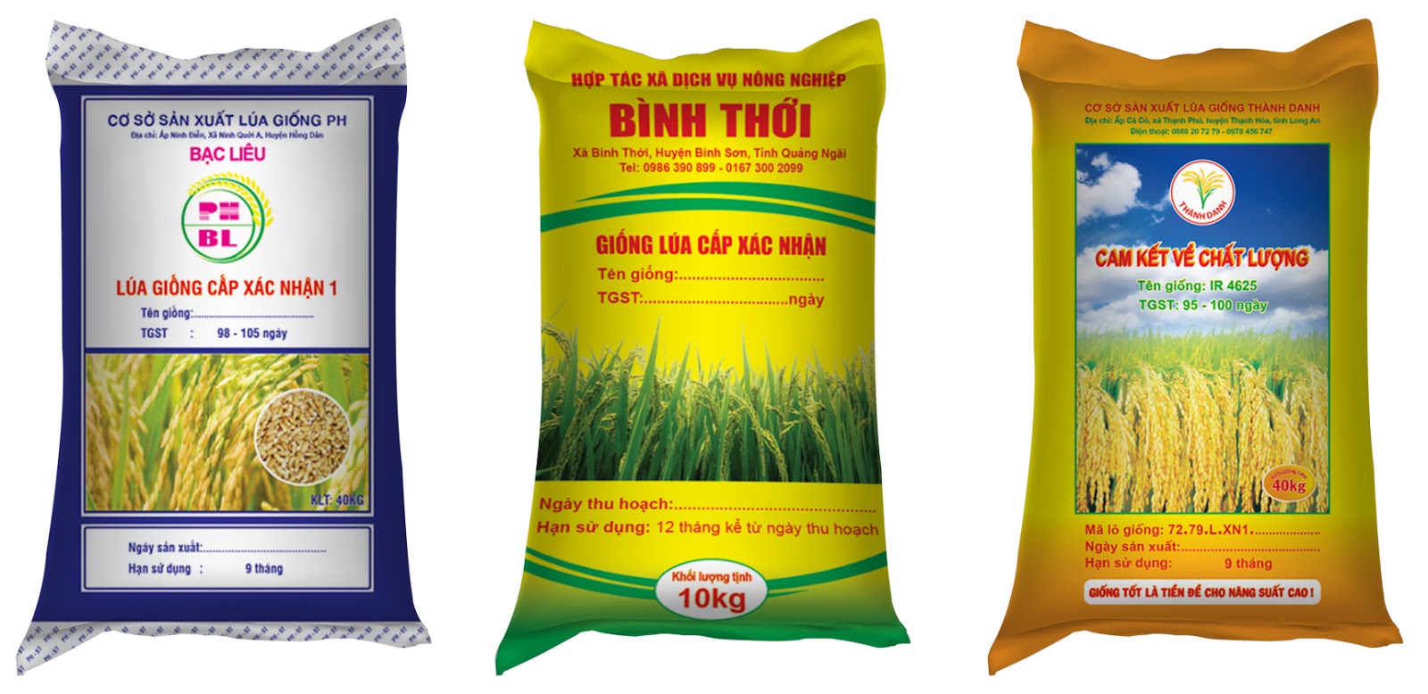 Bao Bì Lúa Giống | Bao Bì Ánh Sáng