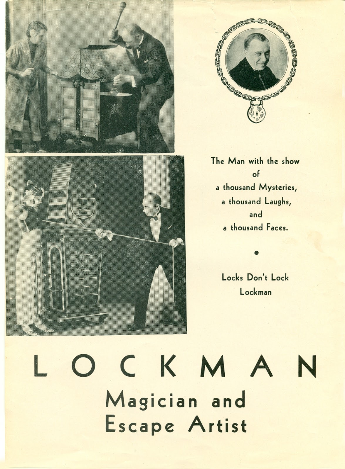 Propelled Pasteboards: Earl Lockman – “Locks Don’t Lock Lockman”