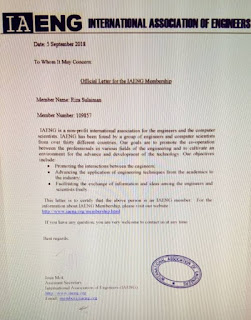 Riza Sulaiman's Research Blog: IAENG Membership