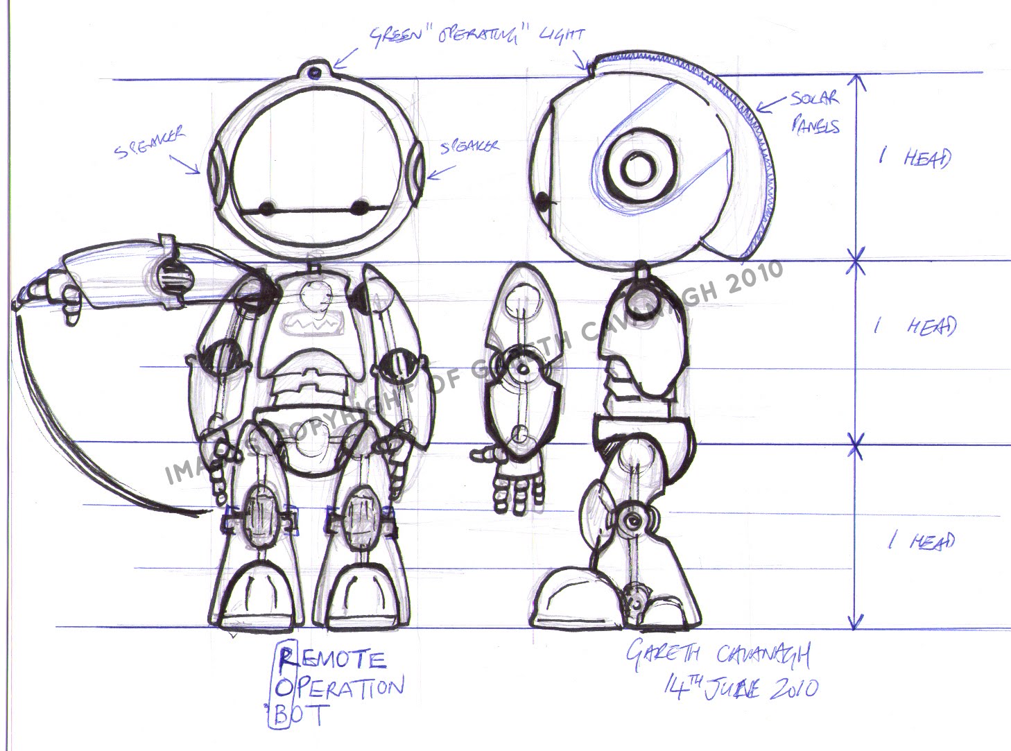 GC's Adventures in Animation: Operation Robot Design Process
