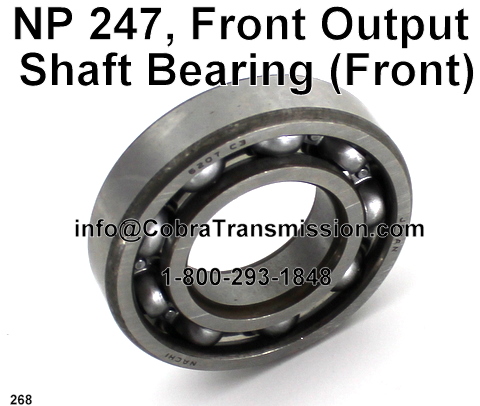Cobra Transmission Parts 1-800-293-1848: NP-247, NP247 Transfer Case Parts