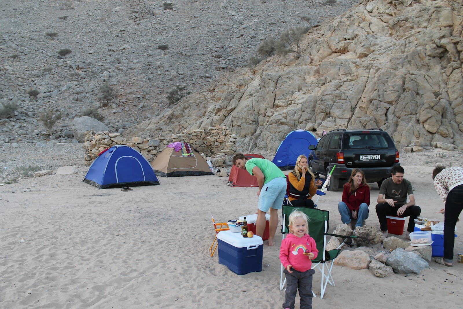 O'Brien's do the Middle East: Weekend Camping Trip