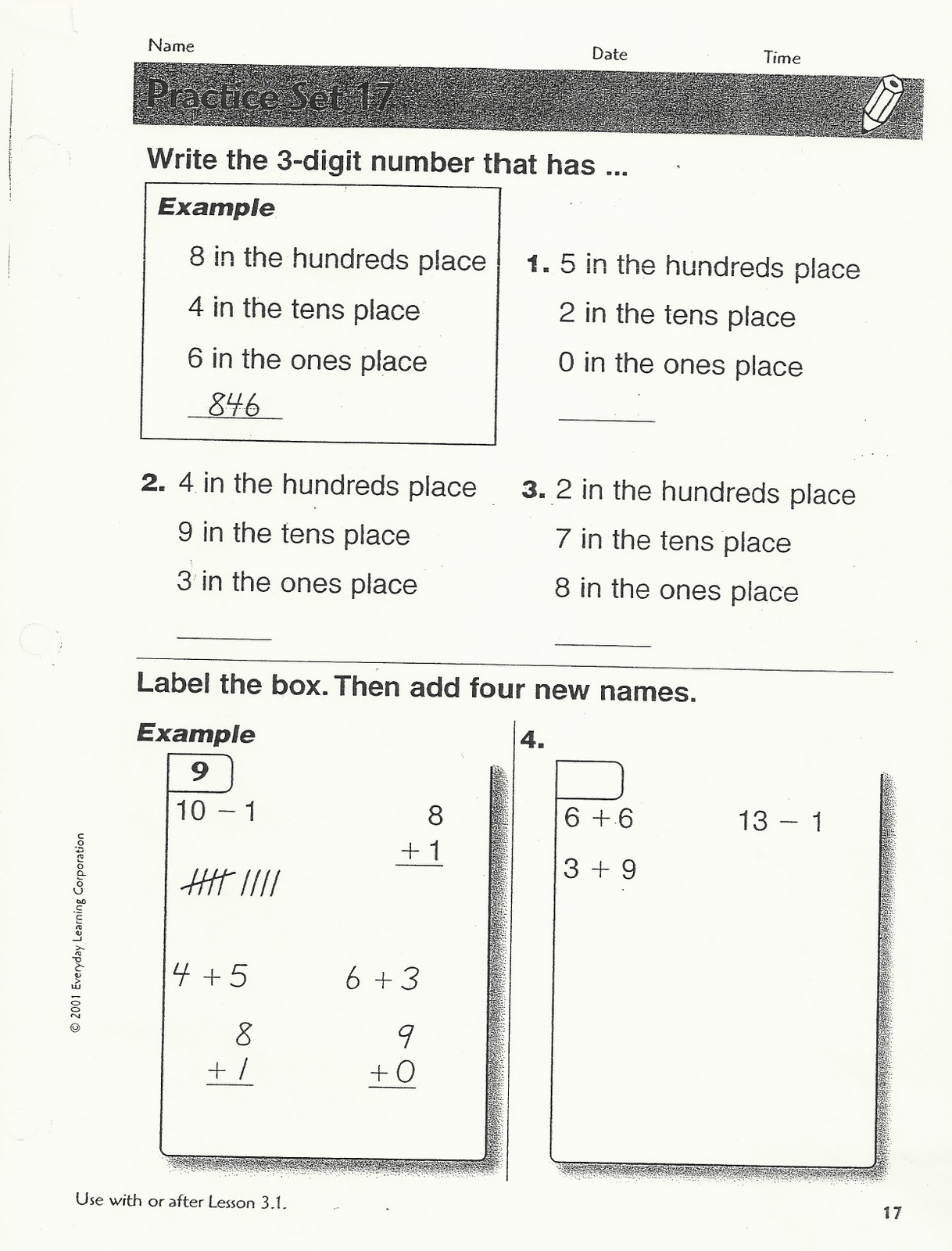 Mrs. Wolff's Second Grade Class: Homework Notes