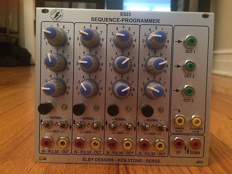 MATRIXSYNTH: Elby Serge ES23 Sequencer-Programmer 4mm
