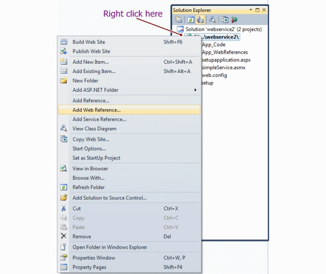 How to Deploy Web Service by Web Setup Project in asp.net Application | MY.NET Tutorials
