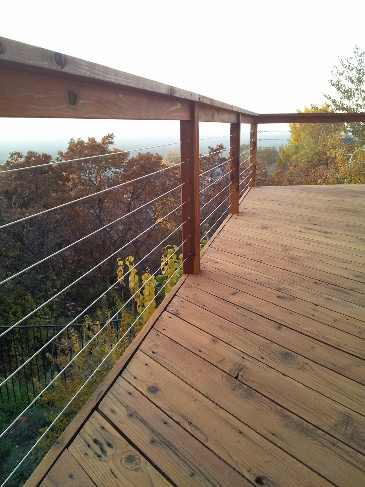 Park City Wood and Deck, Stylists: Cable rail with deck restoration