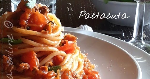 Provereni recepti - Books and Cook: Paštašuta