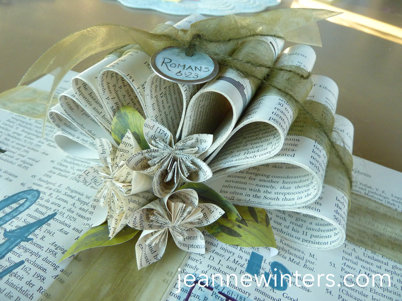 Inspiring Ideas with artist Jeanne Winters: Christian Altered Book Art ...