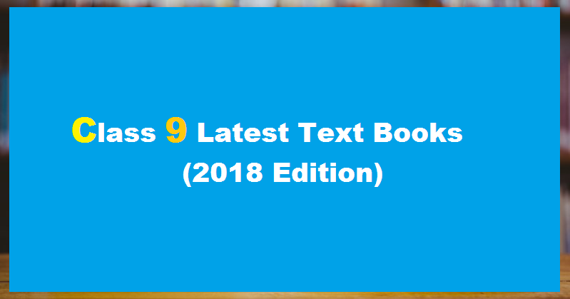 Kalvisolai Books: CLASS 9 - TEXT BOOKS (STATE BOARD-TAMIL NADU) FROM 2018