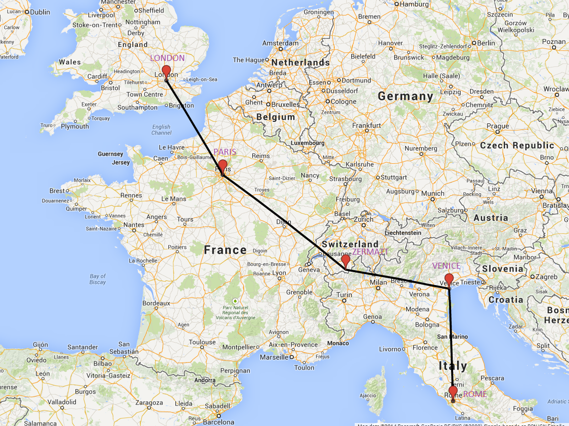 Random Muse: My Version of The Grand Tour of Europe