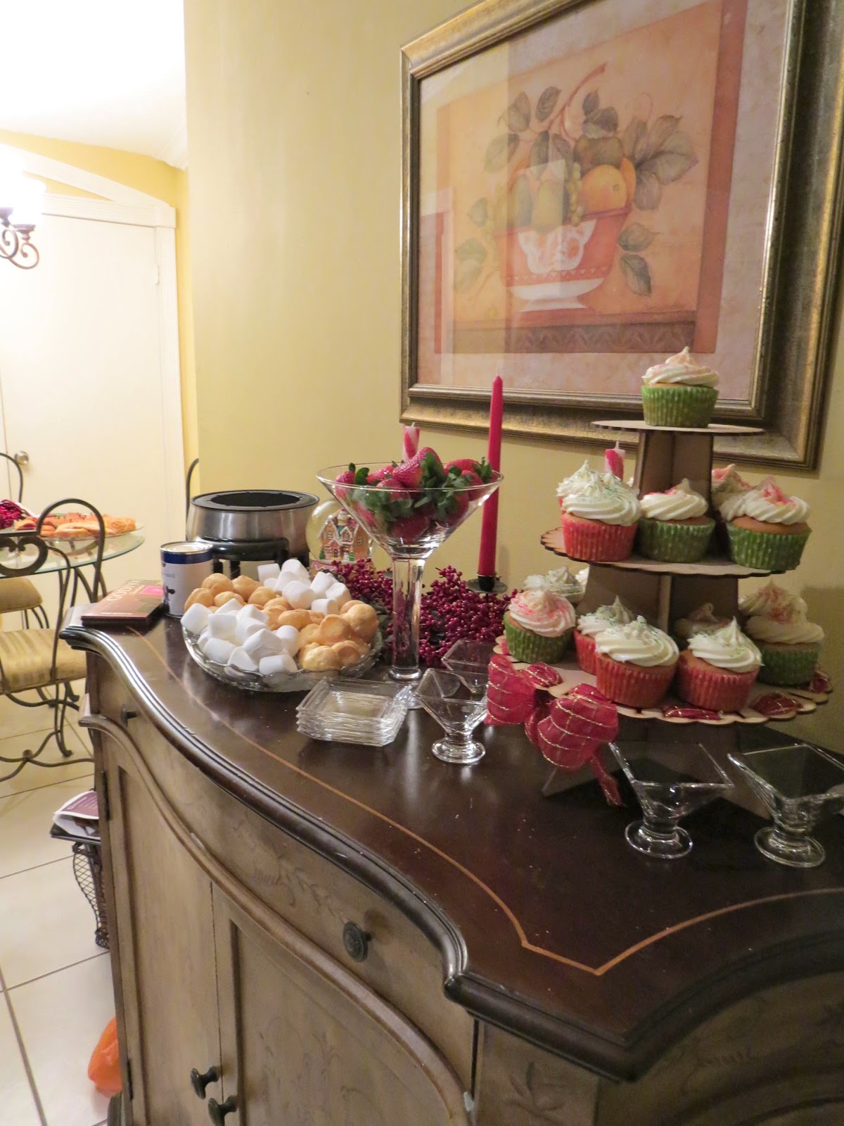 designed by Diana: Girls holiday dinner party