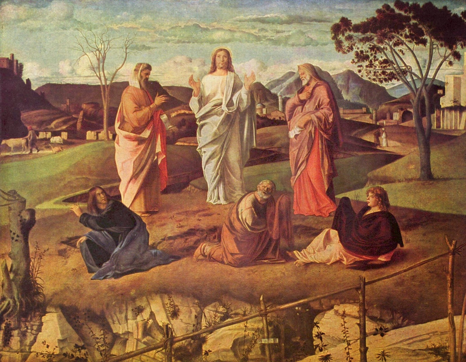 Imágenes: Giovanni Bellini. La Transfiguración