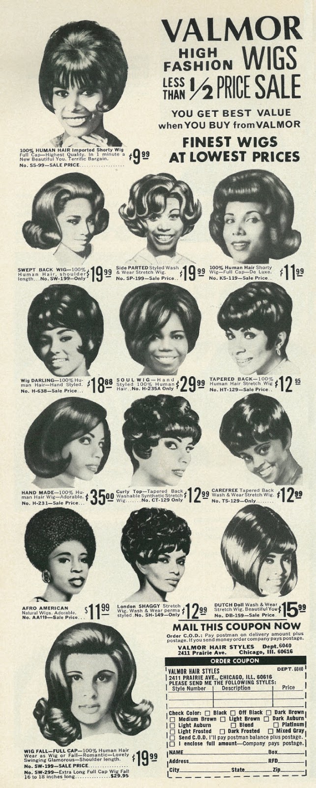 19 Vintage Ads for Fashion Wigs and Hairpieces From the 1960s and '70s ...