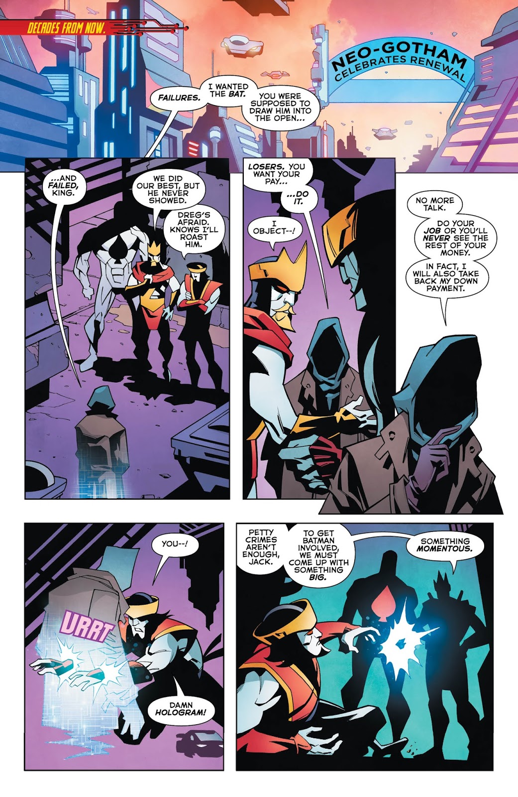 Batman Beyond Royal Flush Gang