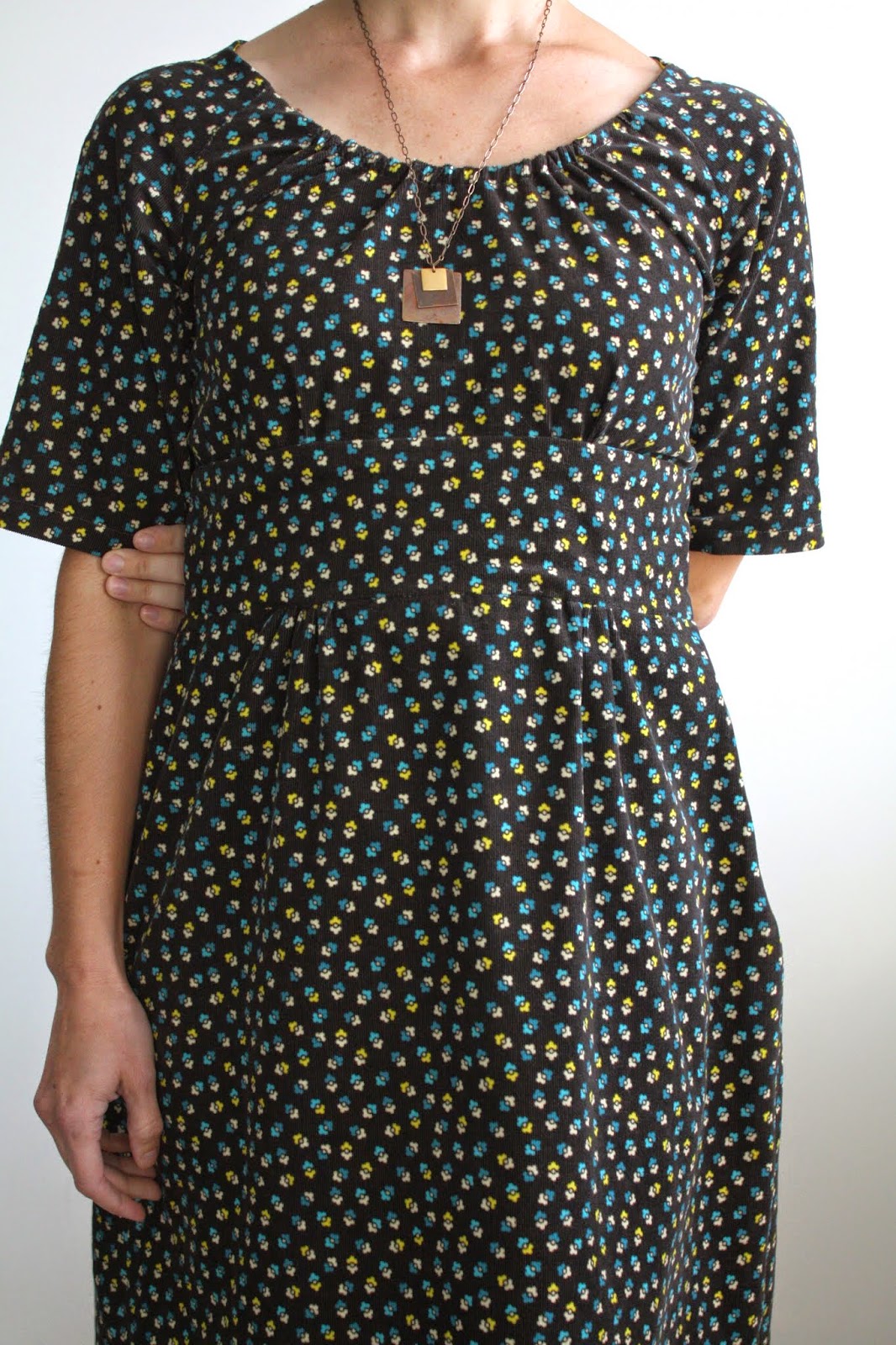 Nicole at Home: Dahlia in baby wale corduroy