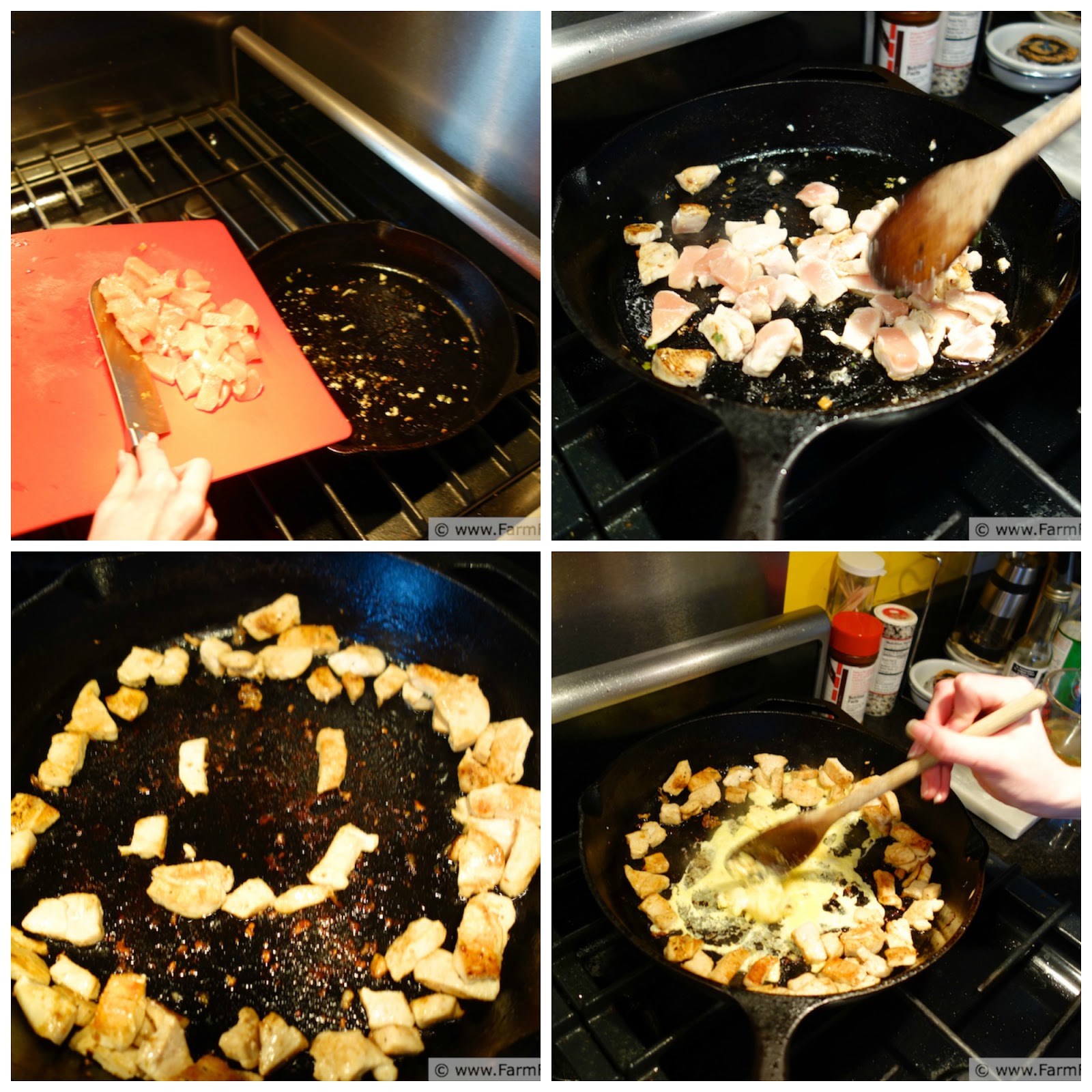 Farm Fresh Feasts: Fried Rice with Greens and Chicken [Cooking with ...