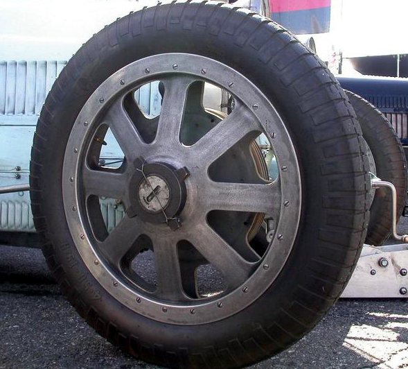 Just A Car Guy: the early Bugatti racing rim on the type 35 of 1925, or ...