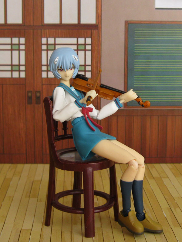 world of klaymore: figma Ayanami Rei