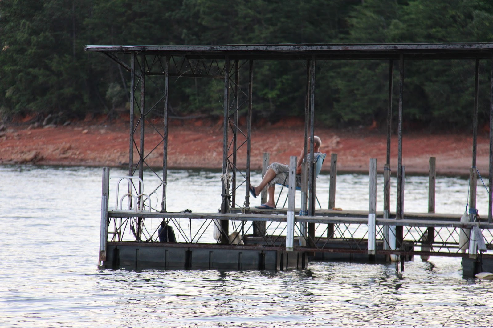 Cadernos de viagem: Lago Lanier: um lago artificial … que parece natural